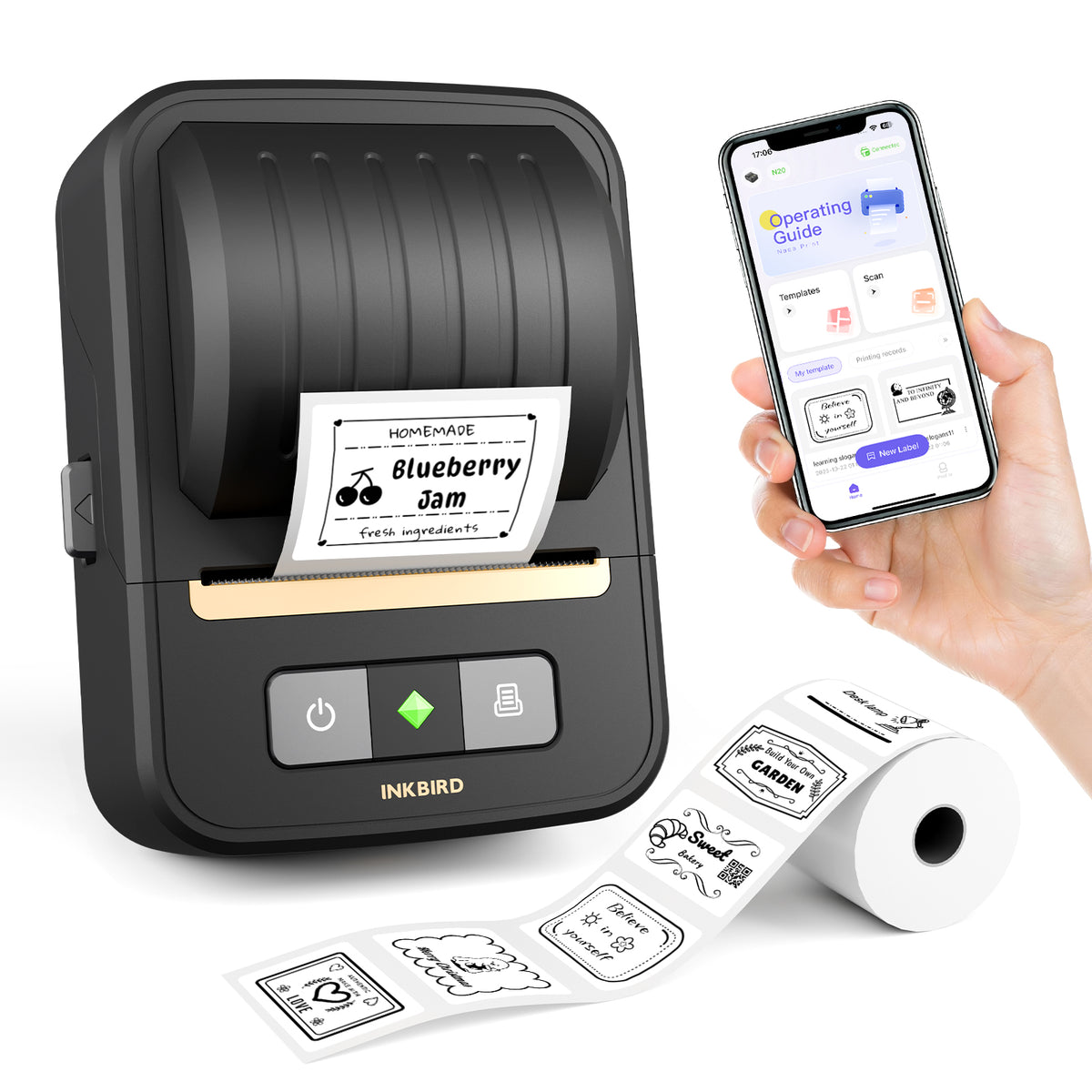 INKBIRD N20 Bluetooth Portable Label Maker Machine — INKBIRD NZ