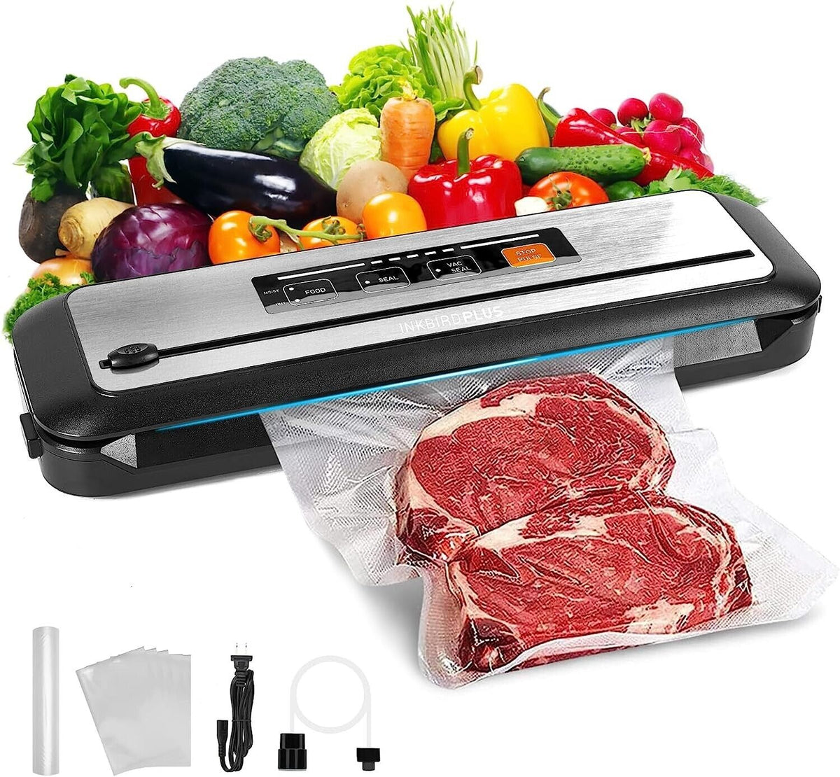 Inkbird Vacuum Sealer Machine Upgraded INK-VS01 — INKBIRD NZ