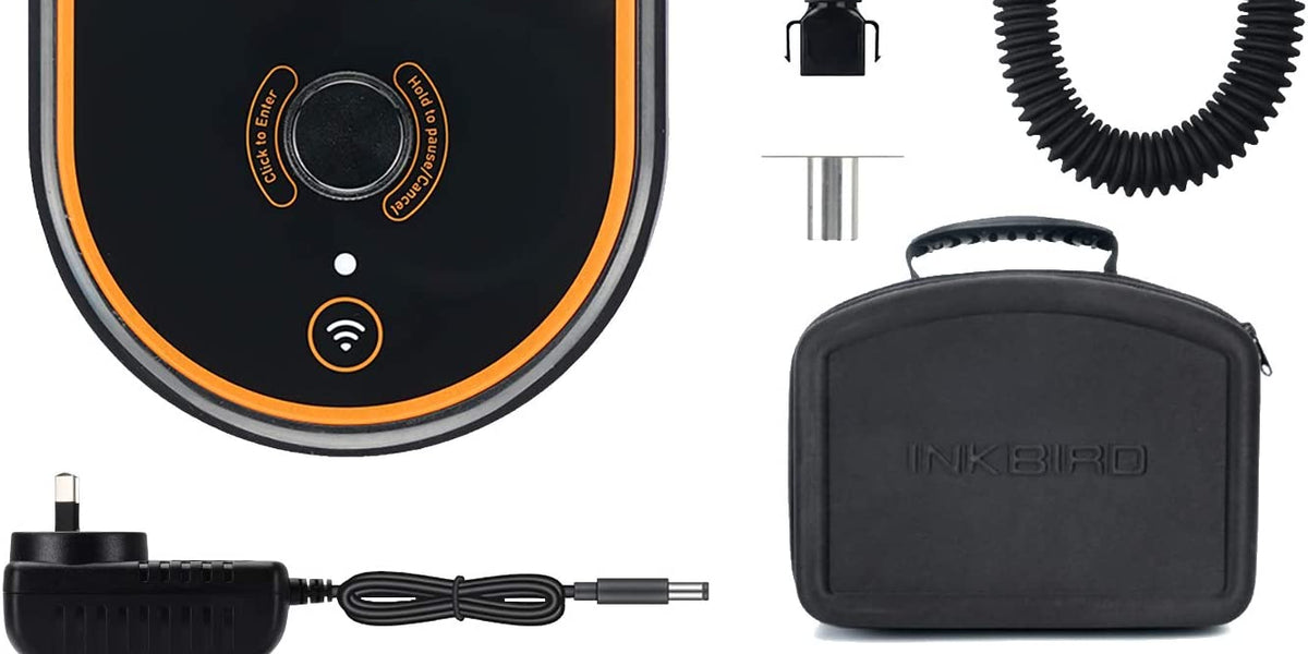 INKBIRD Wifi Bluetooth Automatic Smoker Fan Thermometer Controller ISC ...