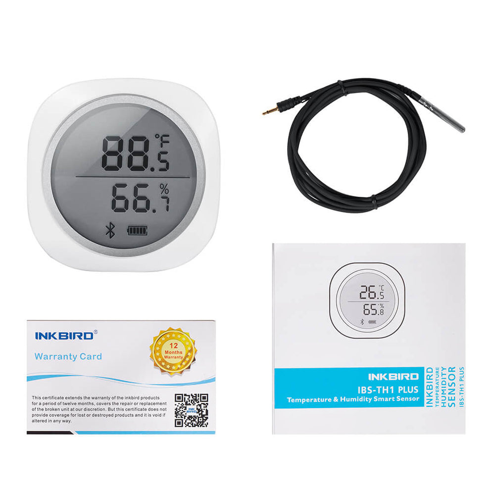 INKBIRD Bluetooth Temperature and Humidity Thermometer IBS-TH1 Plus — INKBIRD NZ